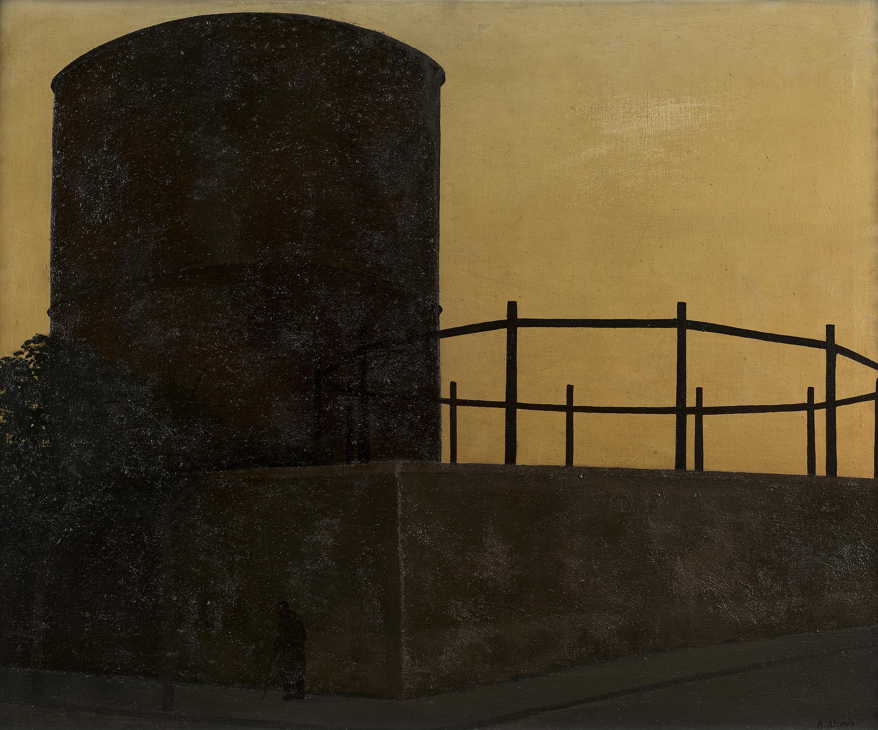 La tapia del gas [The Gasworks Wall] - Colección Banco de España